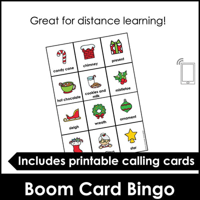 Christmas Vocabulary Bingo - Digital Boom Cards – Hot Chocolate Teachables