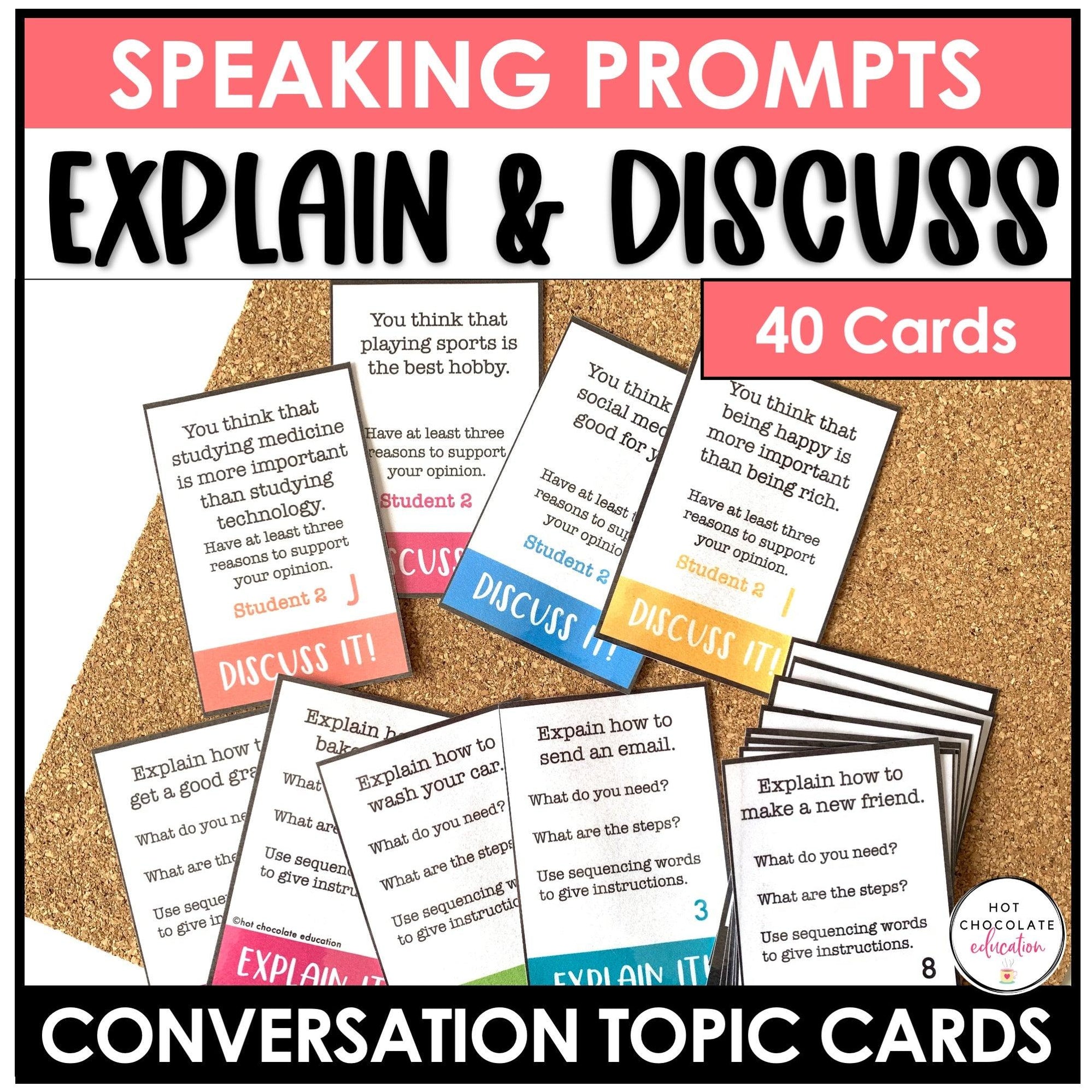 Conversation Card Bundle: Over 640 conversation questions – Hot ...