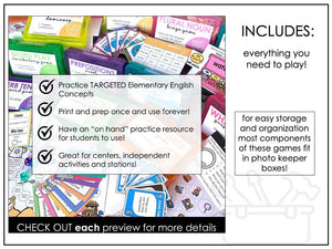 Vocabulary & Grammar Games for Teaching English – Hot Chocolate Teachables