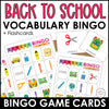 ESL Classroom Vocabulary School Supplies Bingo and Flashcard – Hot ...