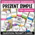 ESL Conversation Cards - Questions in Present Simple Tense
