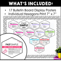 ESL Grammar Posters: PAST SIMPLE Tense - Examples & Uses – Hot ...