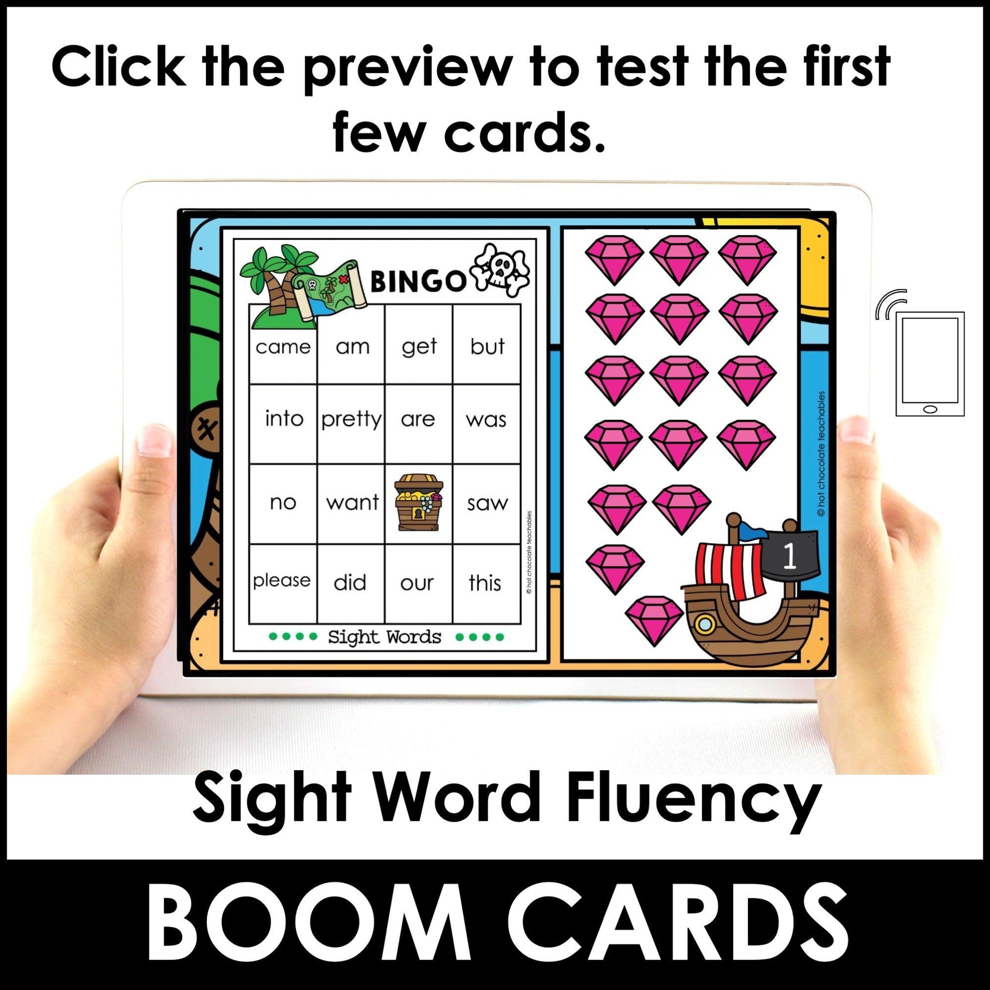 ESL Sight Words Bingo Game | Pre-K and K Word Lists