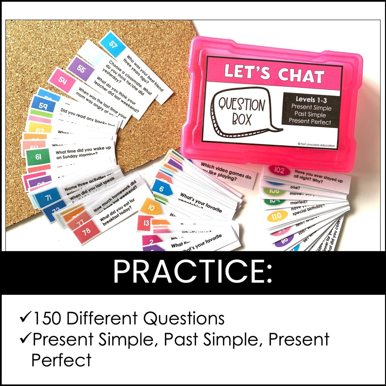 ESL Conversation Questions | Present & Past Tense for Kids