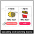 Food Vocabulary Card Game: I have/Who has?