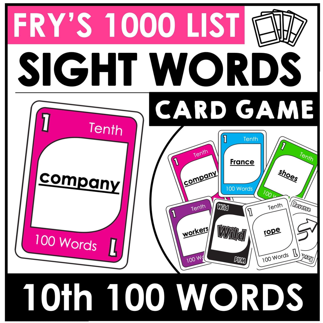Fry Sight Words