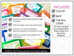 Grammar Task Cards Bundle - Parts of Speech, Verbs, Nouns