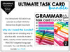Grammar Task Cards Bundle - Parts of Speech, Verbs, Nouns