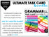Grammar Task Cards Bundle - Parts of Speech, Verbs, Nouns