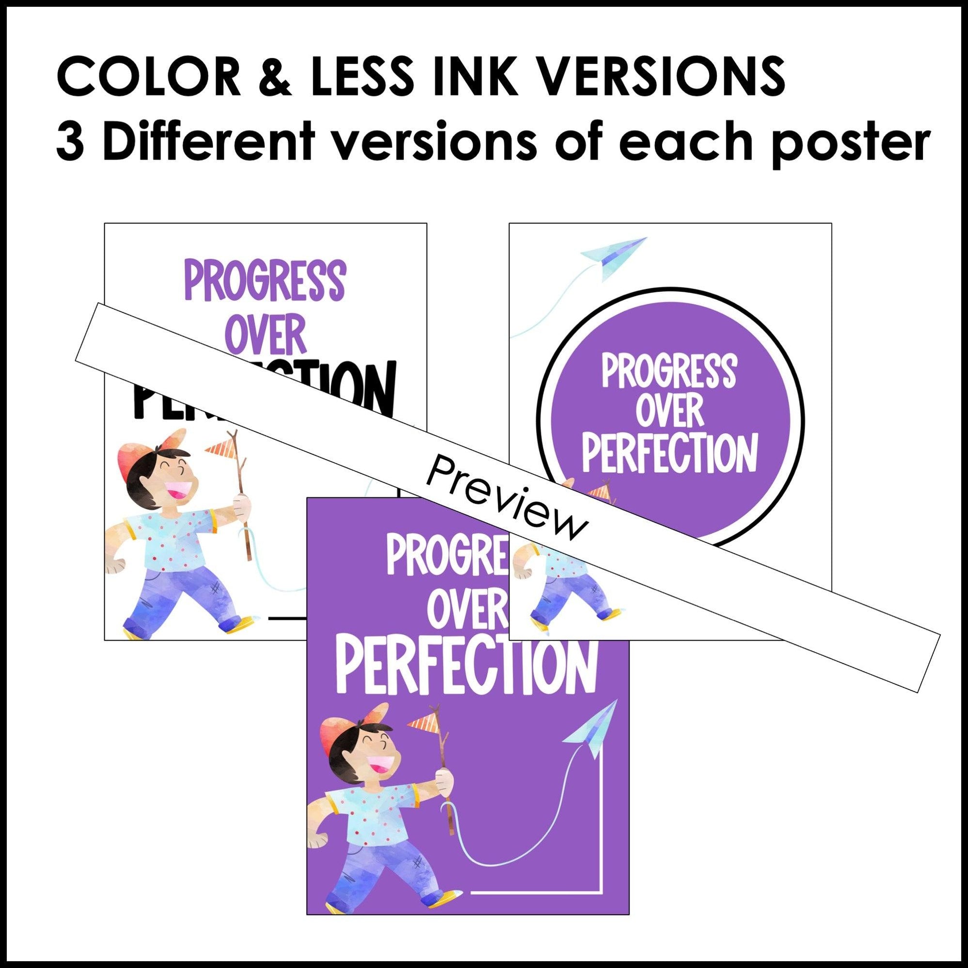 Growth Mindset Posters: Classroom Decor - Rainbow Kids – Hot Chocolate ...