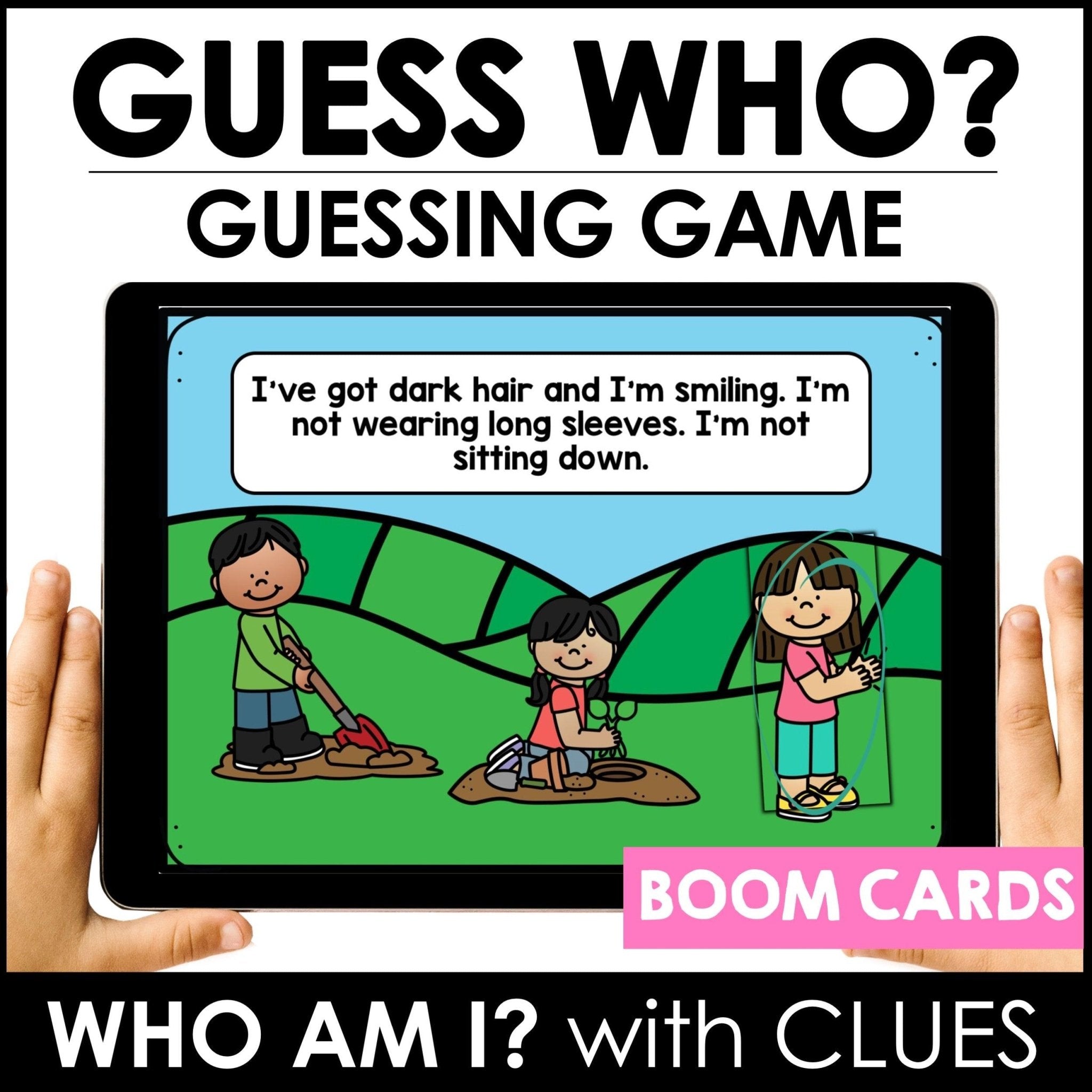 Guess Who? Describing People - Interactive Digital Boom Card – Hot ...