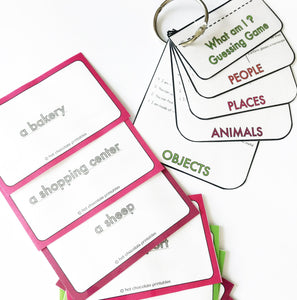 Guessing Game - What am I? - Nouns – Hot Chocolate Teachables