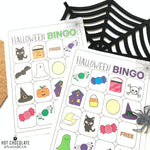 Halloween Vocabulary Bingo Game for Young Learners