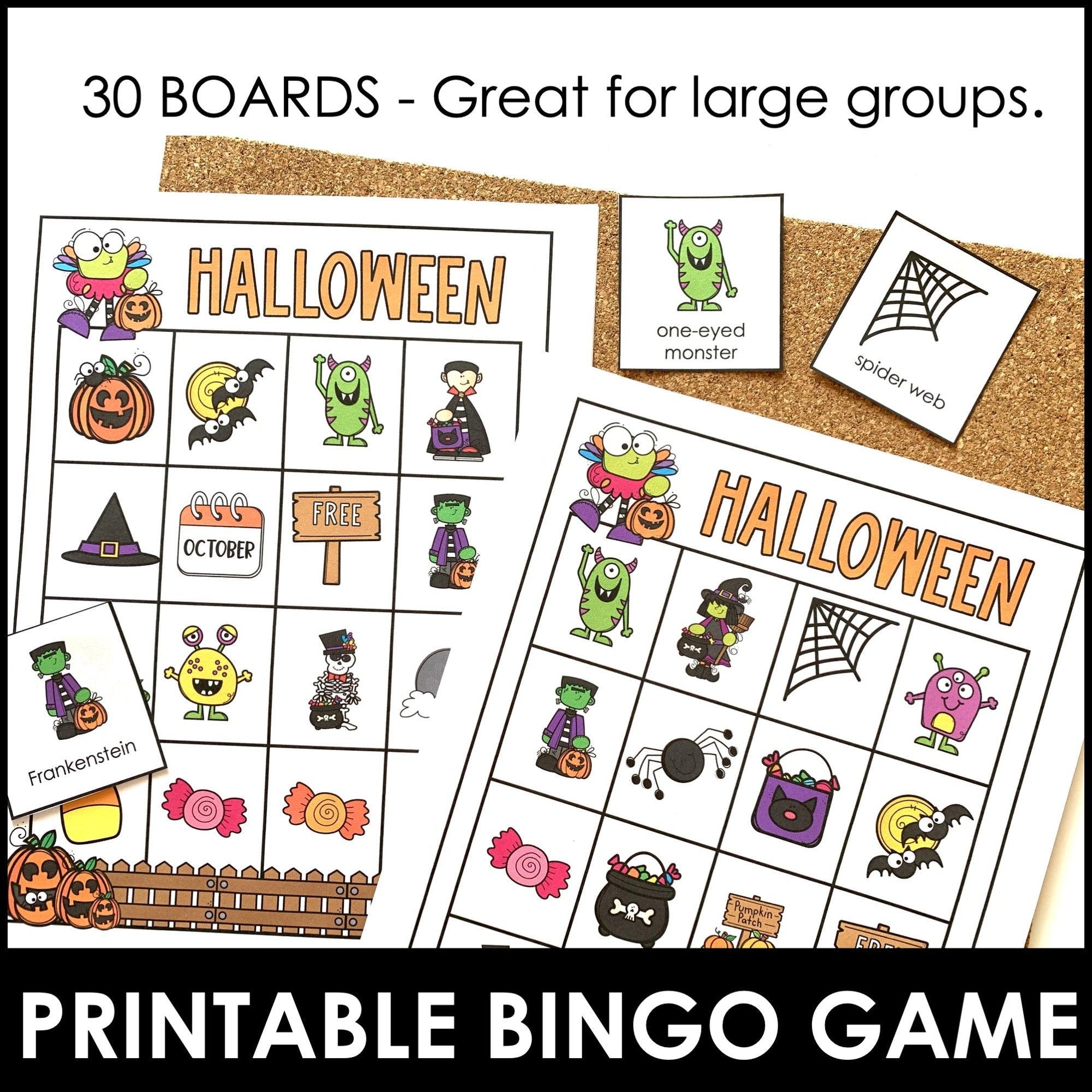 Halloween Bingo Game | October Vocabulary - Fun for Kids – Hot ...