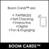 Homophone Vocabulary Boom Cards™ | Task Card Activity Set 2