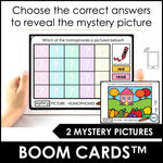 Homophone Vocabulary Boom Cards™ | Task Card Activity Set 2
