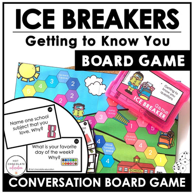 Ice Breakers for Kids | Back to School Board Game – Hot Chocolate ...