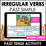 Irregular Past Tense Verbs - Boost Learning with Boom Cards
