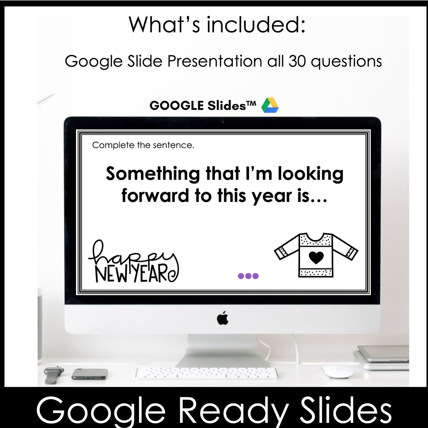 New Year Conversation Questions : Present & Past Simple