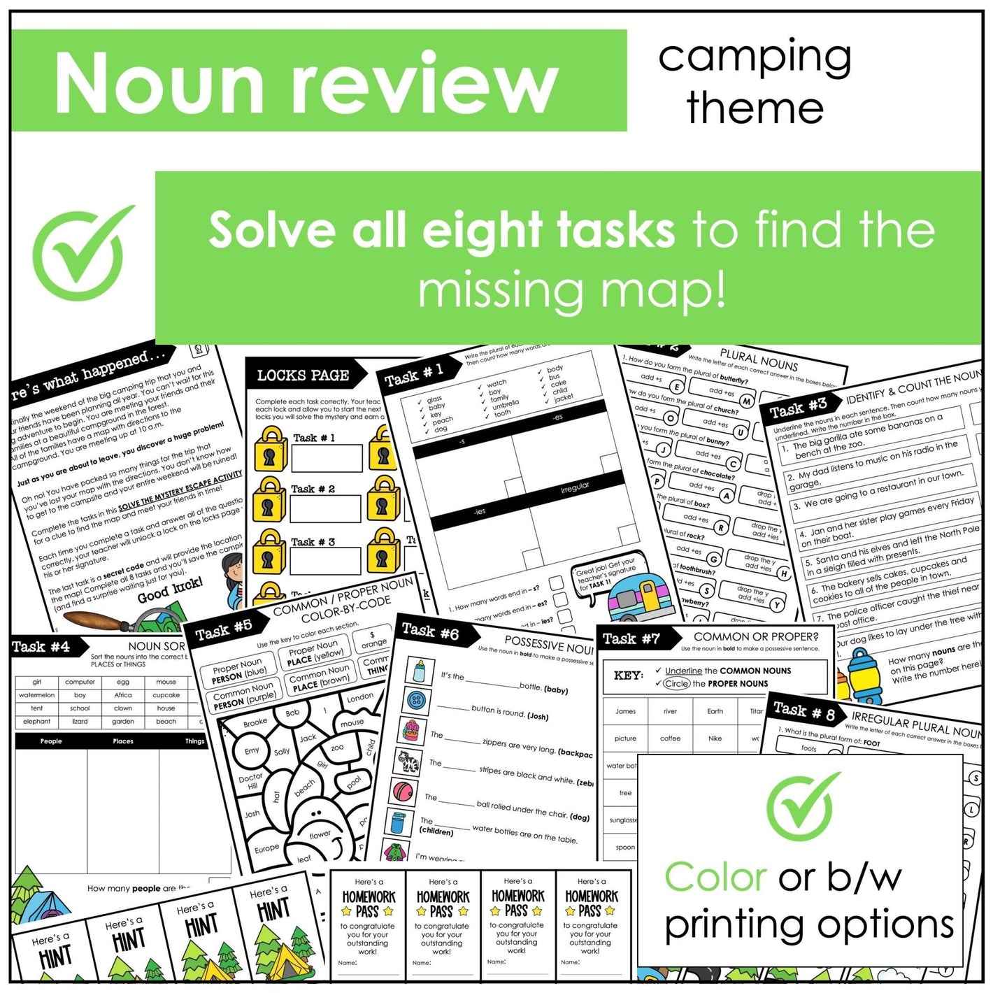 Solve the Mystery Escape Rooms- Hot Chocolate Teachables