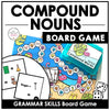 Parts of Speech Board Games: Learn Nouns, Verbs, Preposition