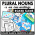 Parts of Speech Board Games: Learn Nouns, Verbs, Preposition