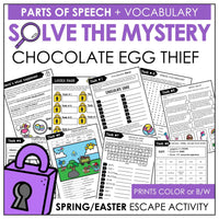 Easter/Spring Escape Room - Solve Mystery Activity – Hot Chocolate ...