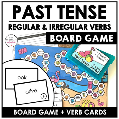 Past Tense Verbs : Regular and Irregular Games & Activities – Hot ...
