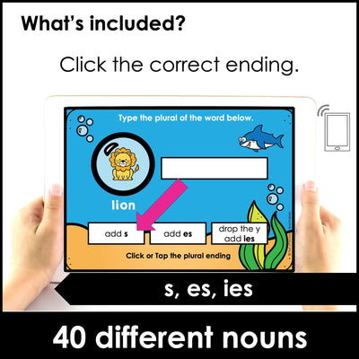 Plural Nouns Go Fish | Task Cards & Boom Card™ Bundle – Hot Chocolate ...