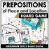 Place Prepositions Board Game | in, on, under, in front of