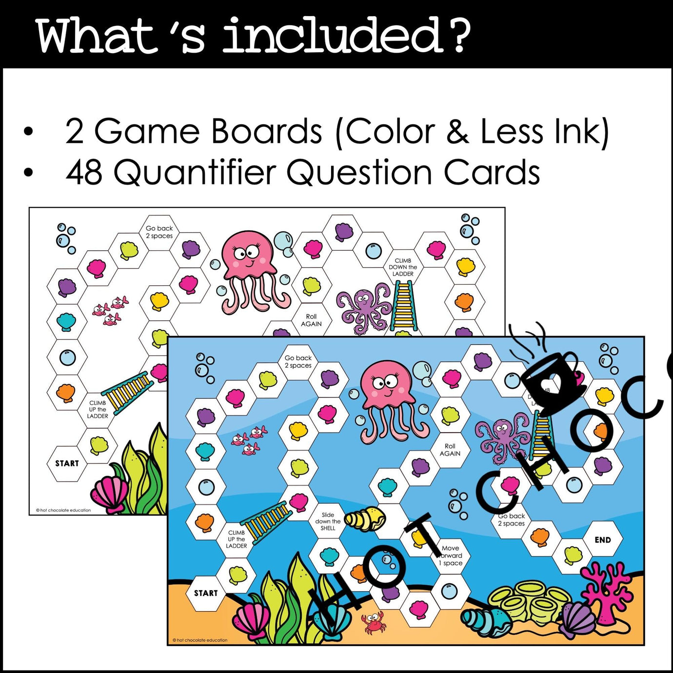 Place Prepositions Board Game | in, on, under, in front of