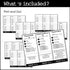 Present Tense Verb Conjugation Worksheets + Reference Sheets
