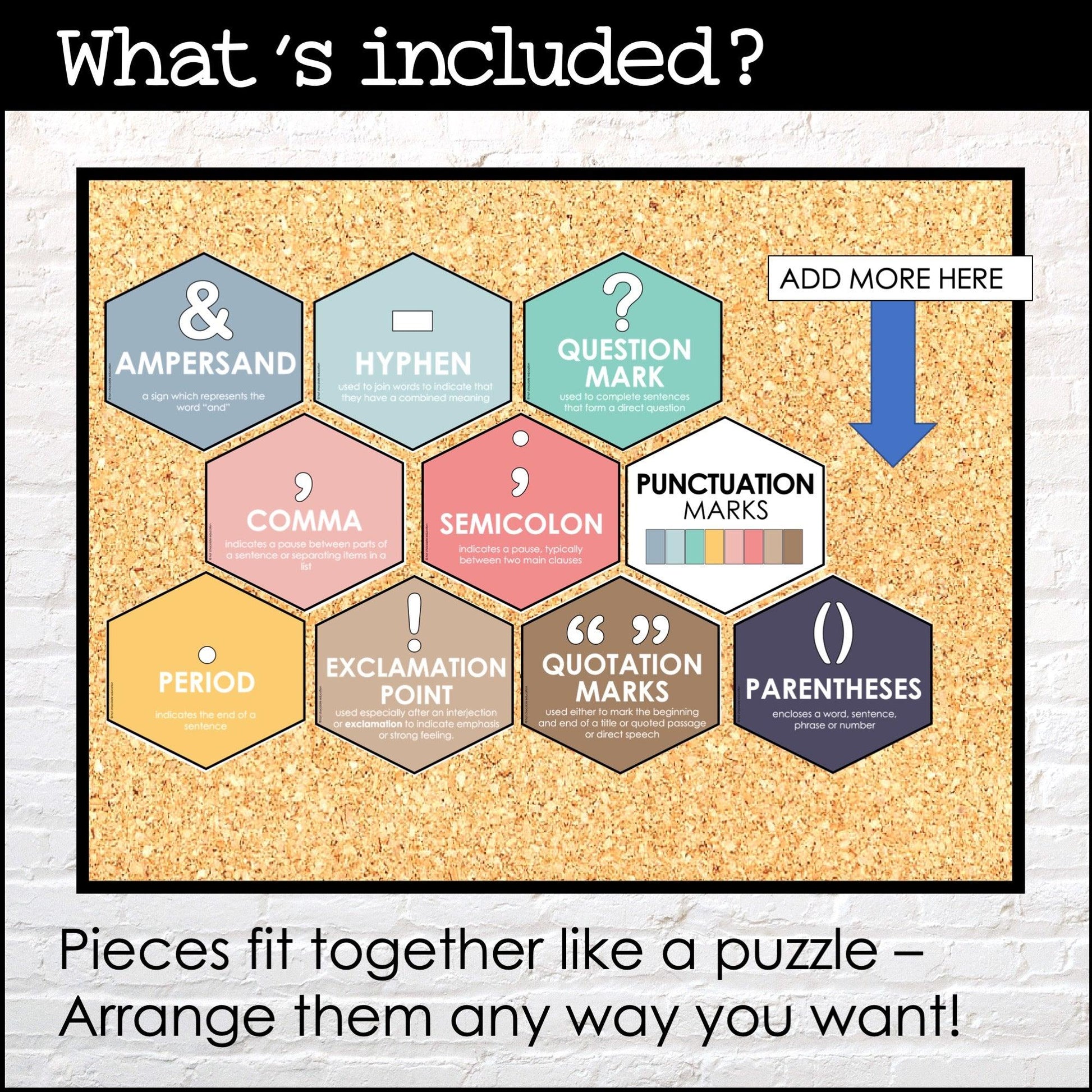 punctuation marks posters