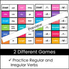 Past Tense Verb Dominoes - Ending Pronunciations -t -d -id