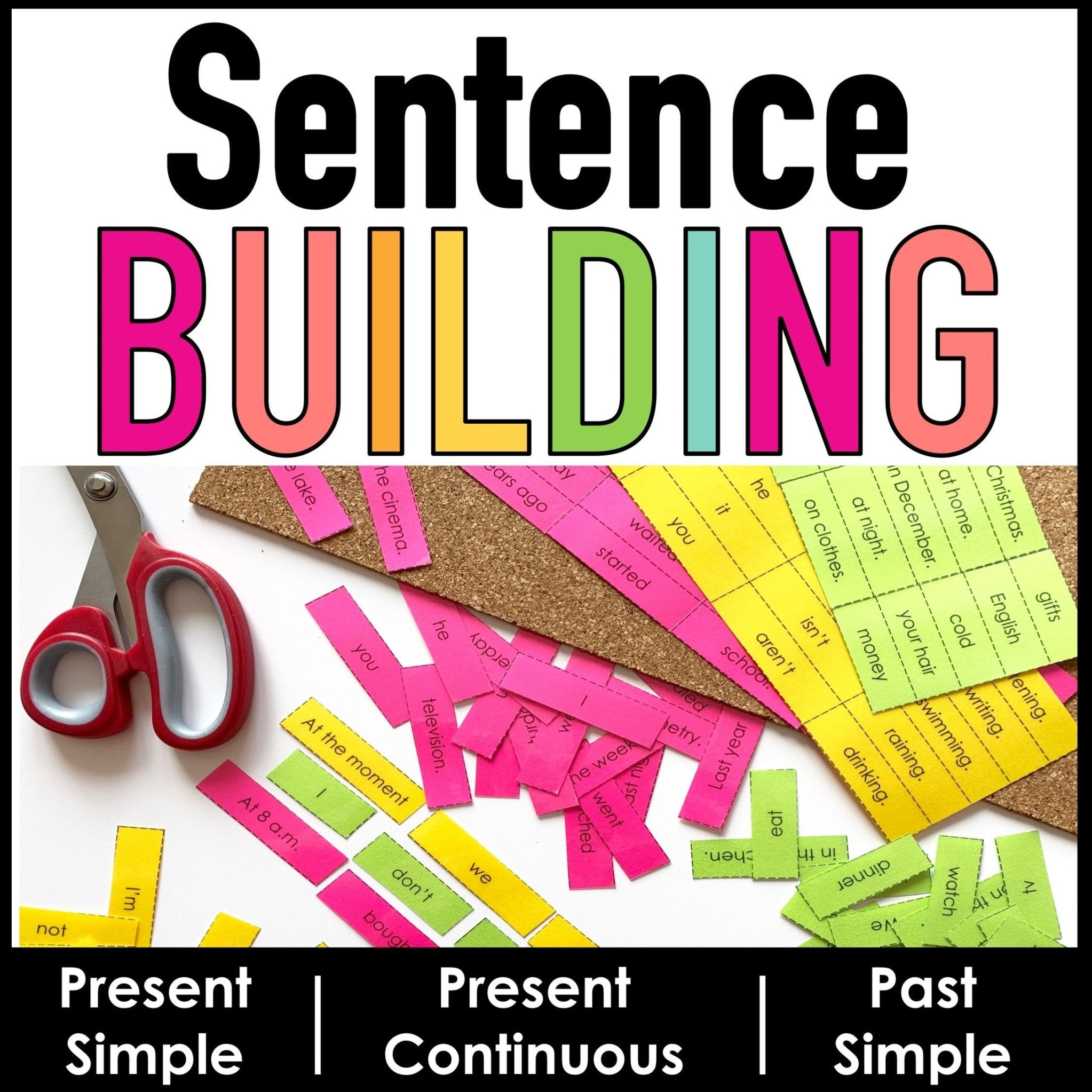 Sentence Building - Hot Chocolate Teachables