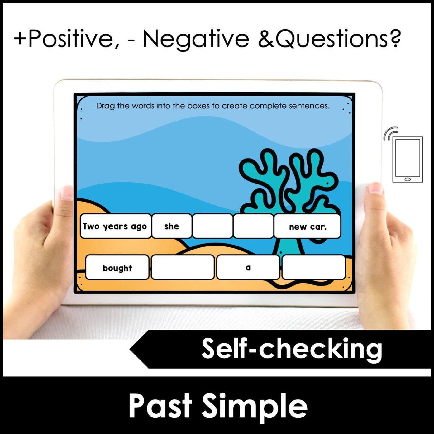 Sentence Building | Past Simple Sentences: Boom Cards – Hot Chocolate ...