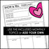 Show and Tell - Year Long Done For You Topic Prompts