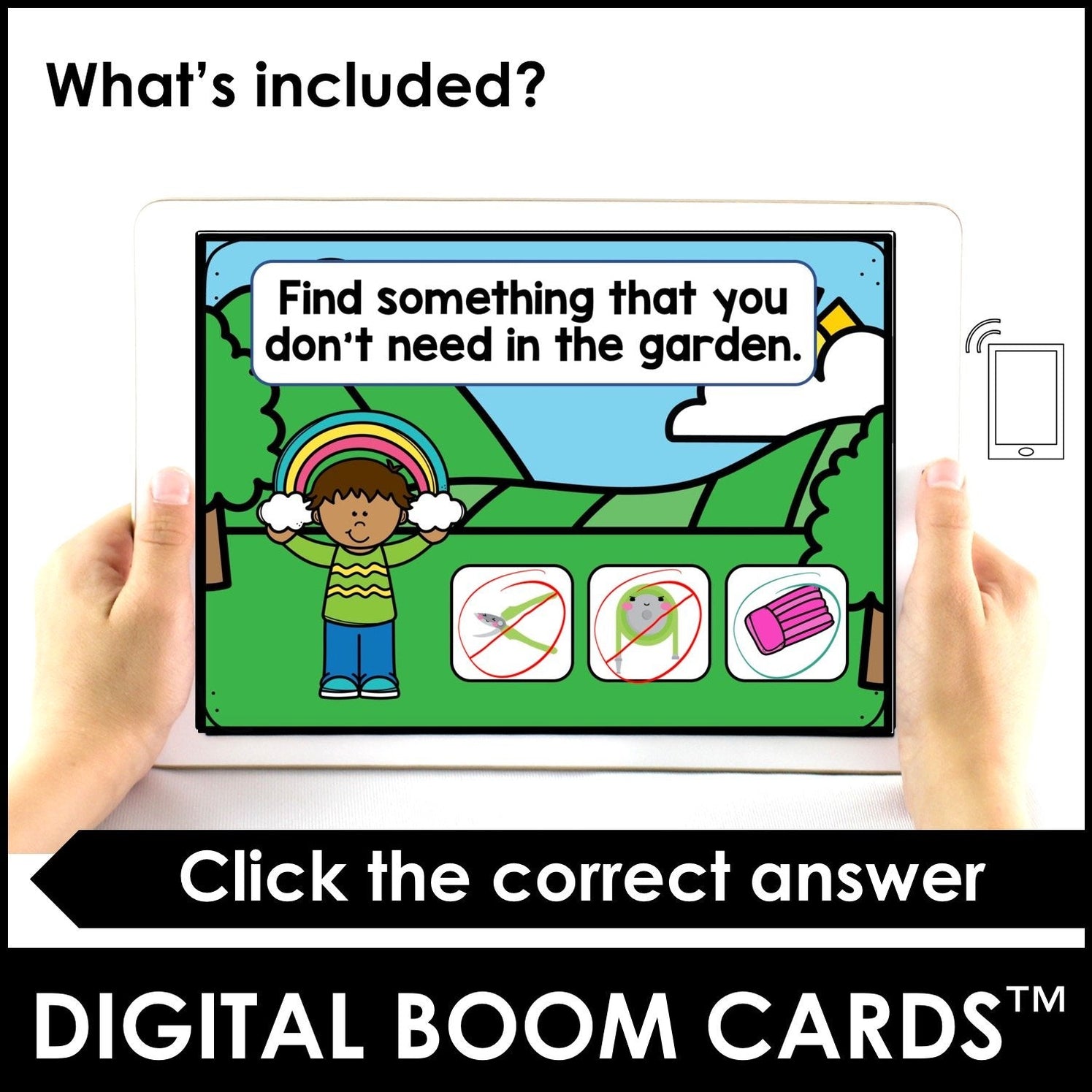 Spring Vocabulary Boom Cards™ Digital Interactive Task Cards – Hot ...