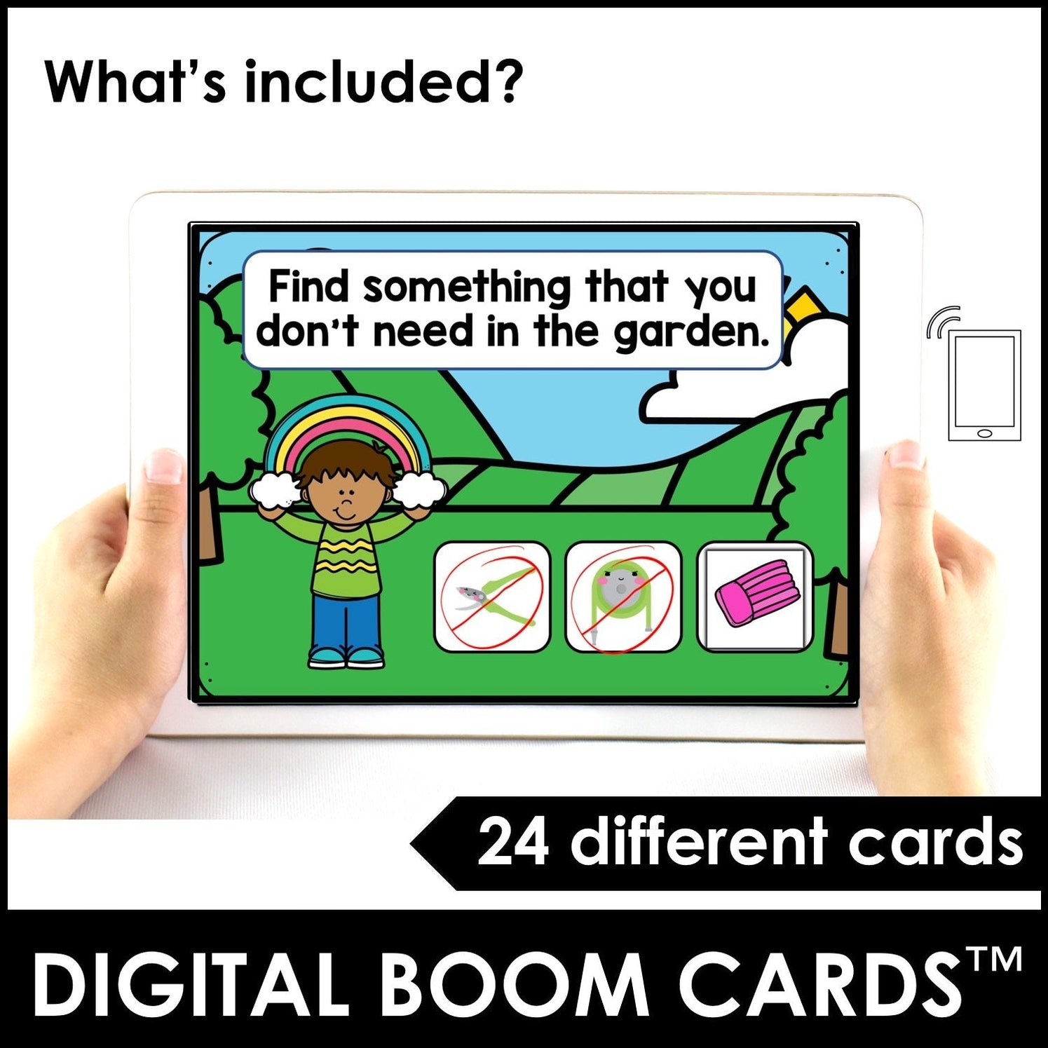 Spring Vocabulary Boom Cards™ Digital Interactive Task Cards – Hot ...