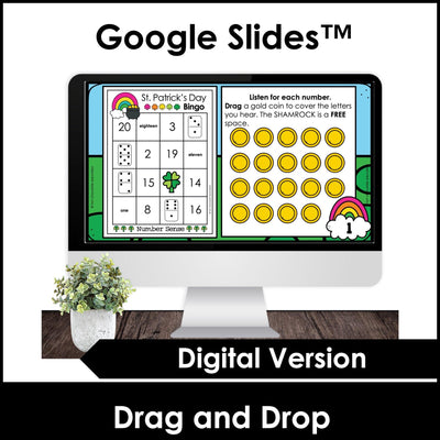 St. Patrick's Day Number Fluency 1-20 Bingo Game Bundle – Hot Chocolate ...