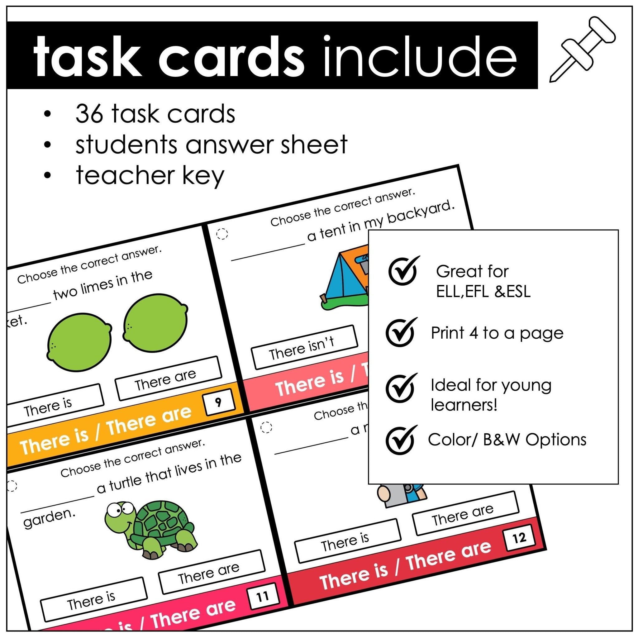 Subject Verb Agreement Task Cards for Countable Nouns – Hot Chocolate ...