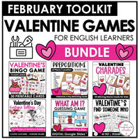 Valentine's Day Party Games for ESL - Grammar & Vocabulary – Hot ...