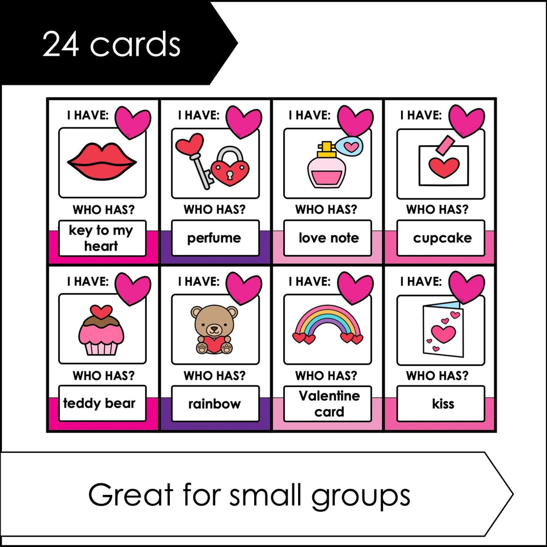 Printable Card Games - Hot Chocolate Teachables