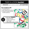 WH Question Card Game - What, When, Where & Why – Hot Chocolate Teachables