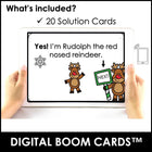 What am I? Christmas Guessing Game BOOM CARDS