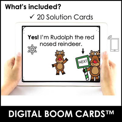 What am I? Christmas Guessing Game BOOM CARDS – Hot Chocolate Teachables