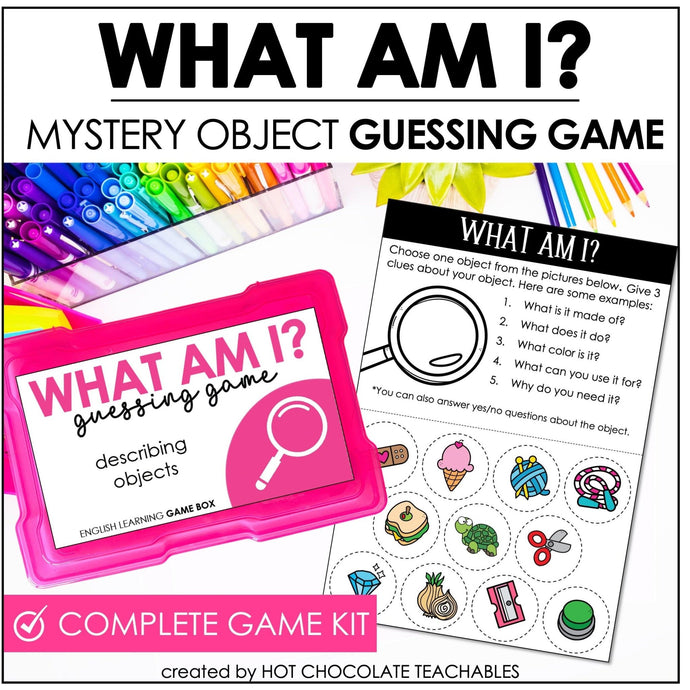 What am I? - Guessing Game - Describing Objects & Animals