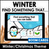 Winter and Christmas Vocabulary Boom Cards