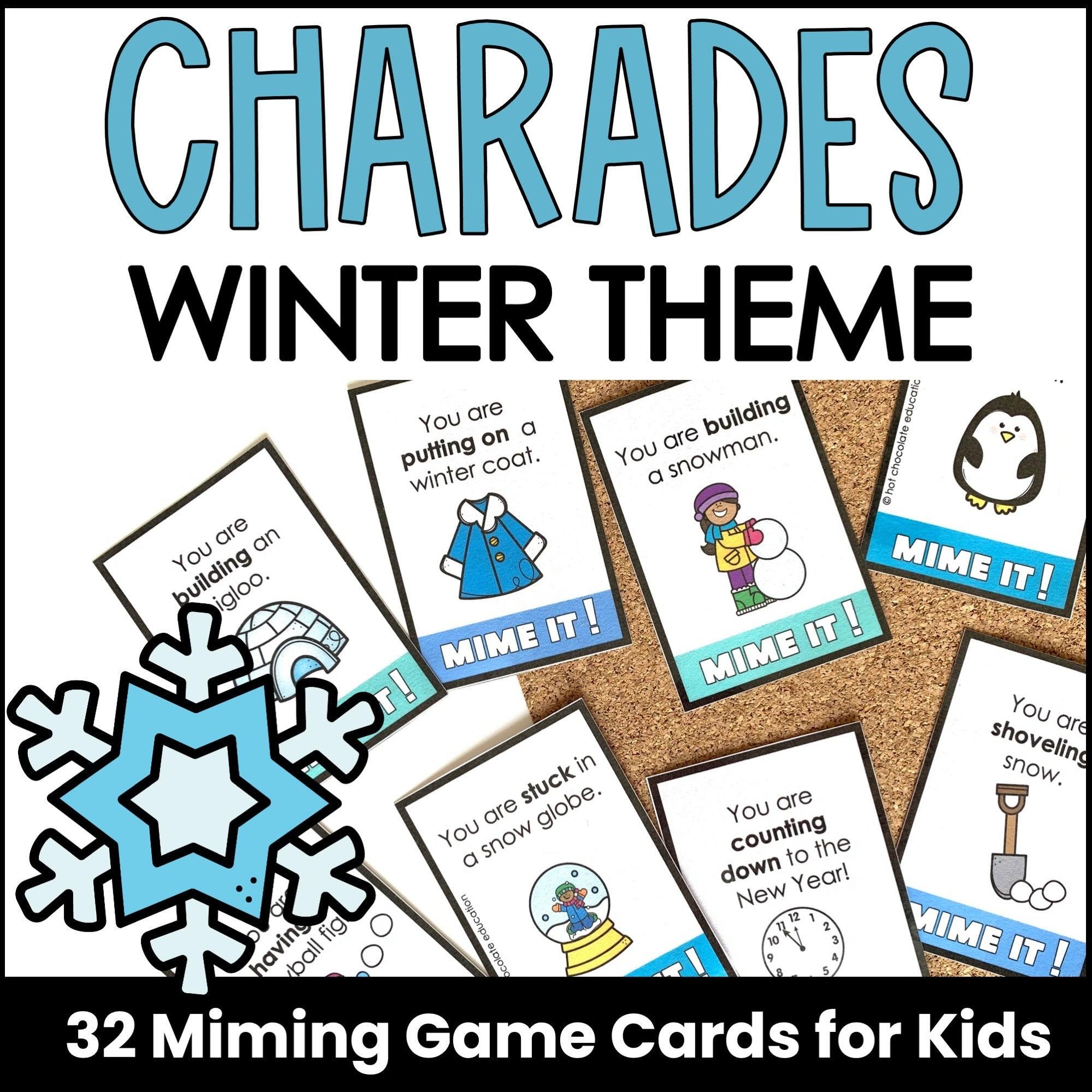 Winter Vocabulary Resources - Hot Chocolate Teachables