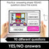 Improve Comprehension: YES NO Boom Cards